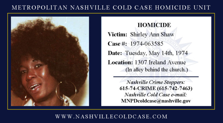 Nashville Cold Case
